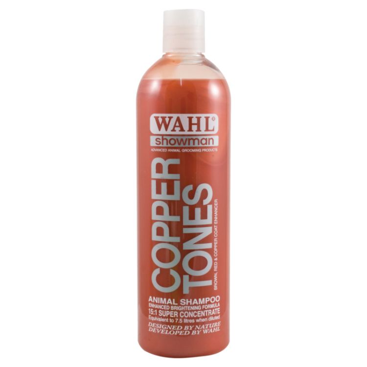 Wahl Copper Tones Dog Shampoo - 500ml 15:1 Super Concentrate Burtons ...